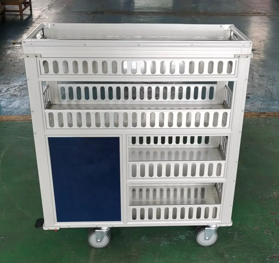 Train Railway Bus Station Aircraft Food Meal Beverage Trolley Cart ...