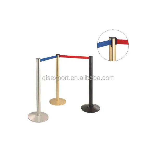 Stackable Safety Aluminium Retractable Queue Pole - Buy Aluminium Queue ...
